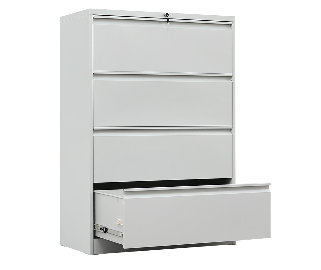 4 Drawer File Cabinet with large capacity storage space