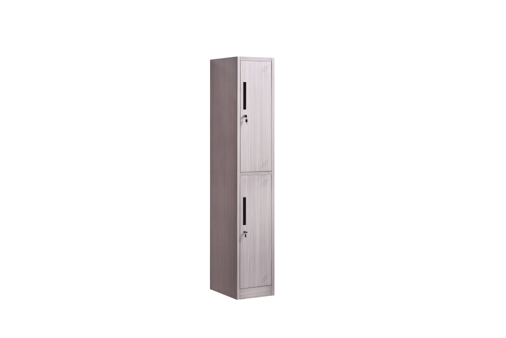 Wood Transfer Print Metal Locker For Clothes Storage - IGO